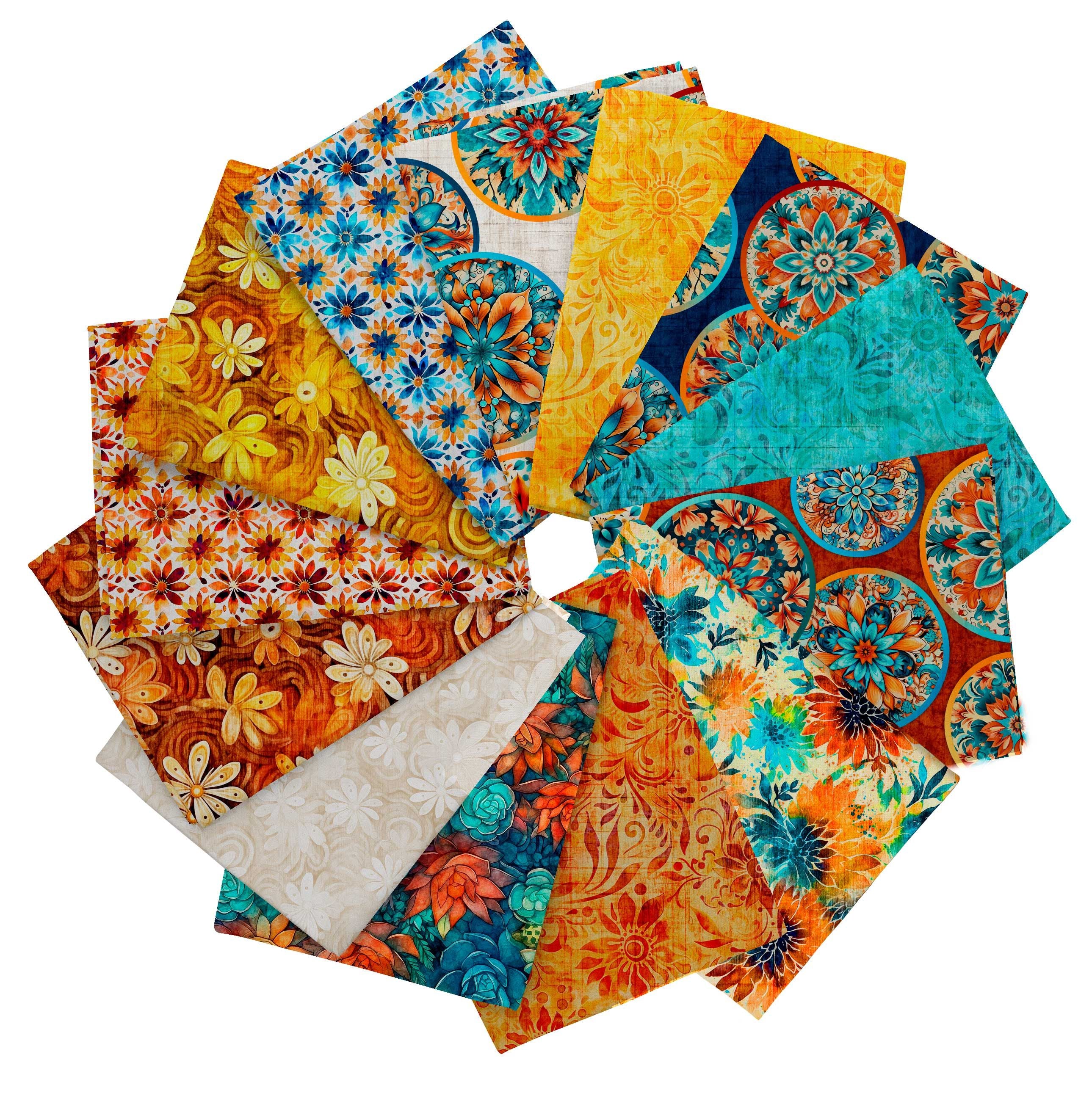 Oasis Fat Quarter Bundle — Poppy Quilt N Sew