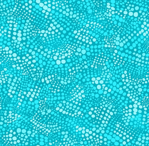 118" Dot to Dot / Aqua — Poppy Quilt N Sew