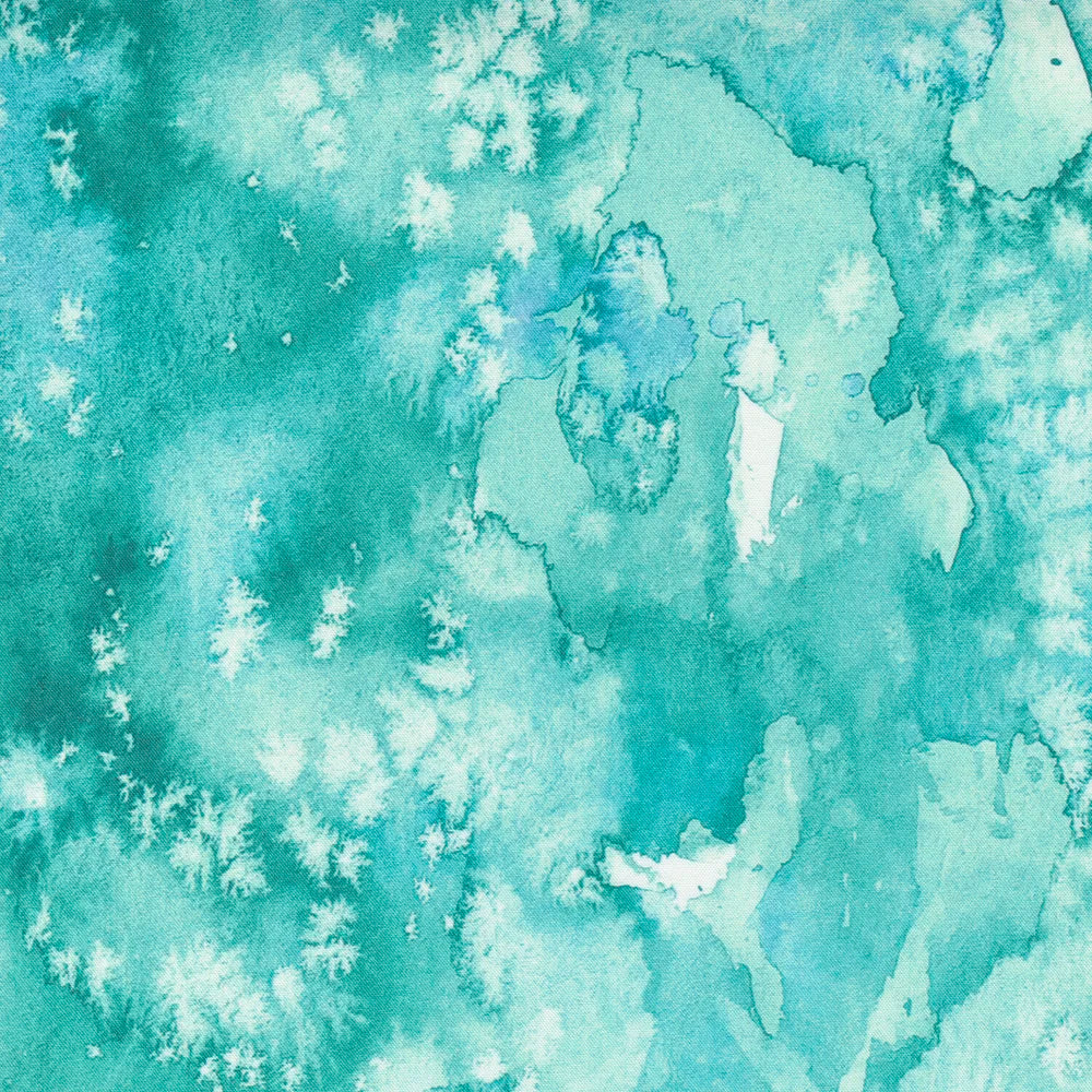 108" Flow / Aqua Frost — Poppy Quilt N Sew