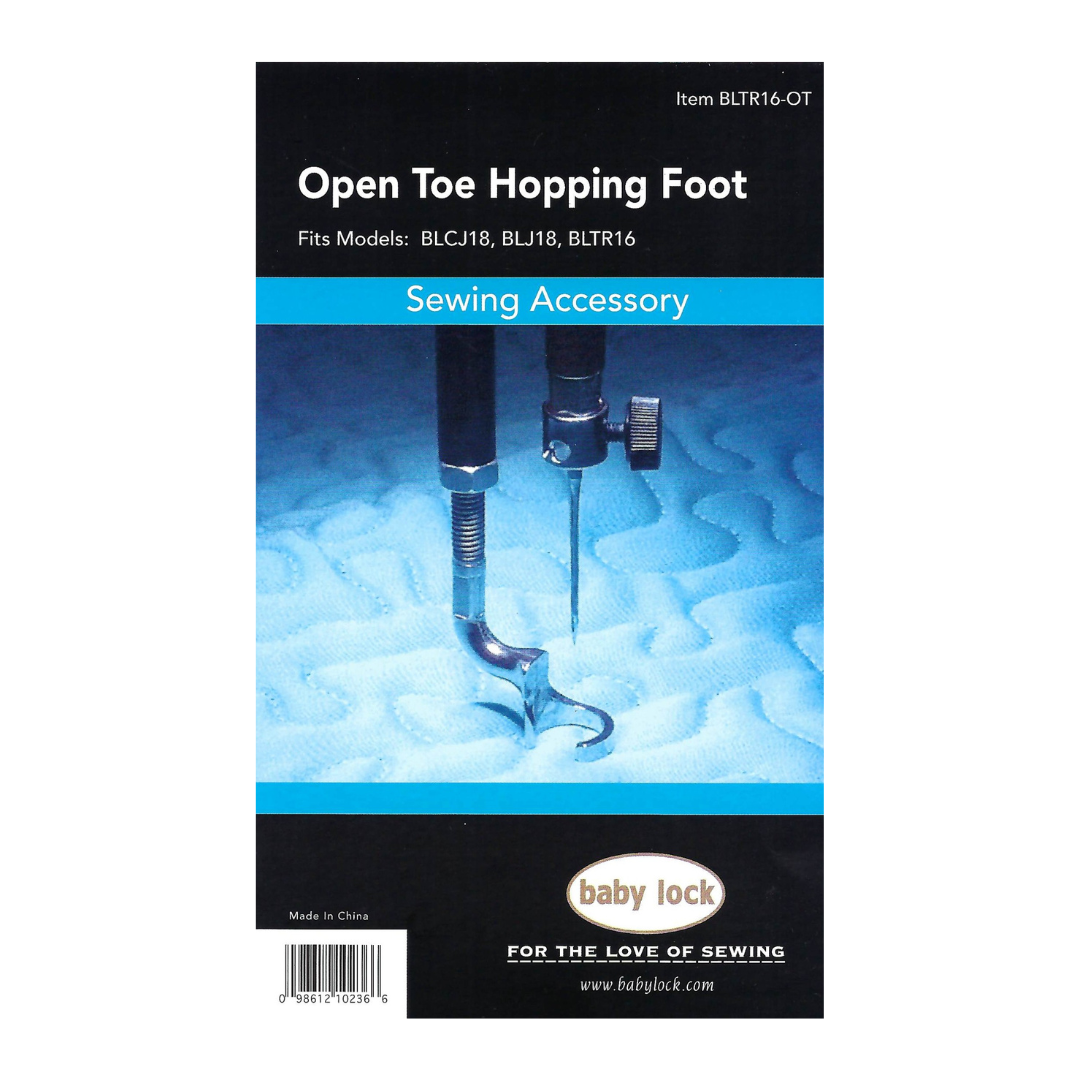 Open Toe Hopping Foot — Poppy Quilt N Sew