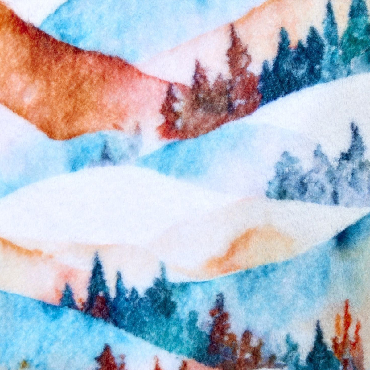 Luxe Cuddle® Vista / Rust — Poppy Quilt N Sew