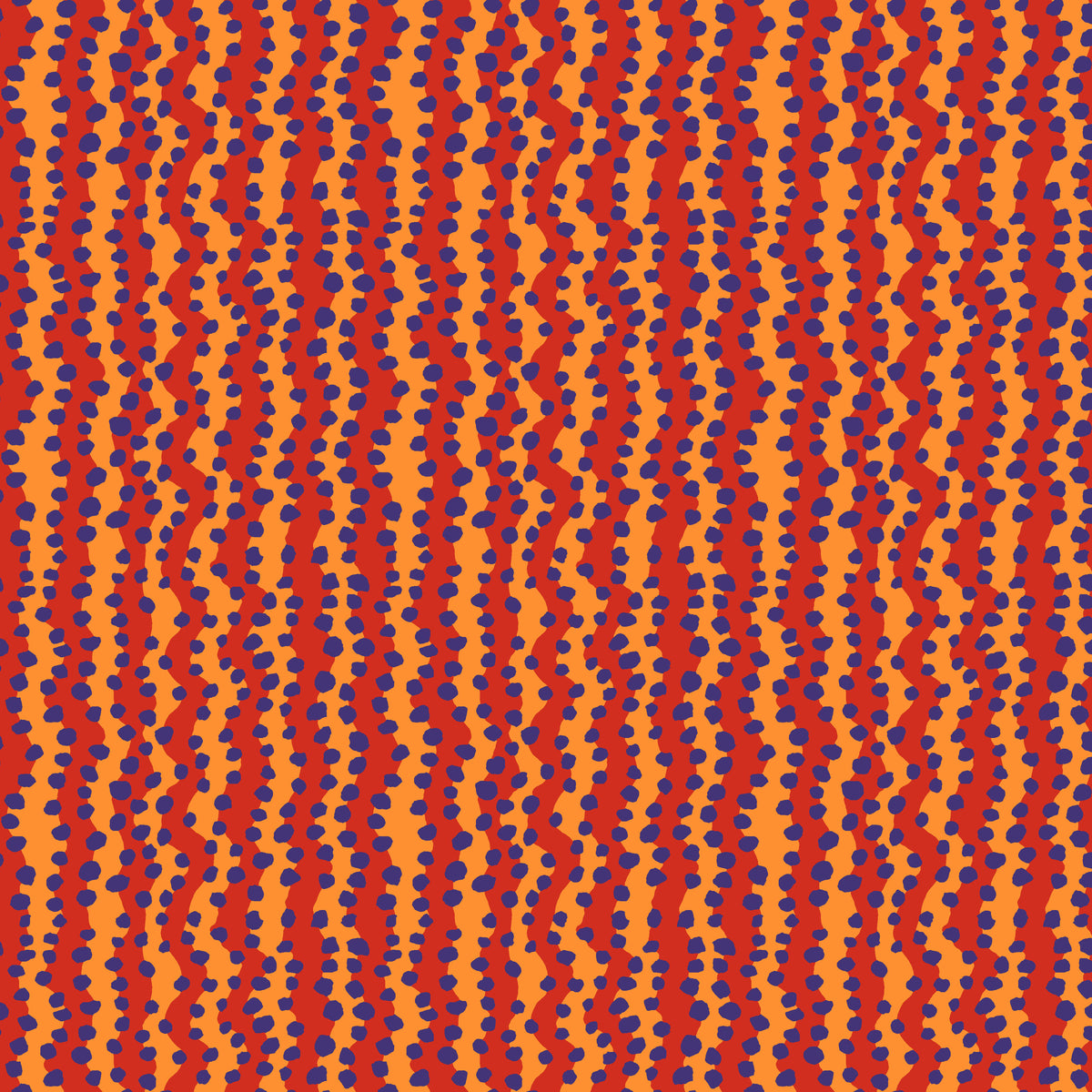 February 2025 / Small Bubble Stripe in Red — Poppy Quilt N Sew