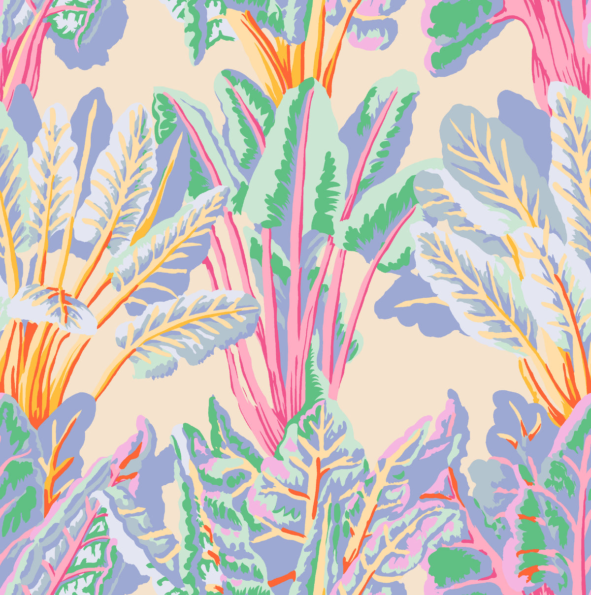 Kaffe: From the Archives / Chard in Pastel — Poppy Quilt N Sew