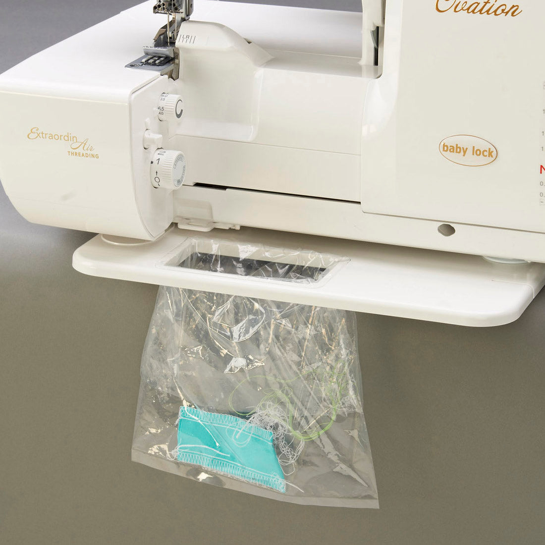 Serger Trim Bin — Poppy Quilt N Sew