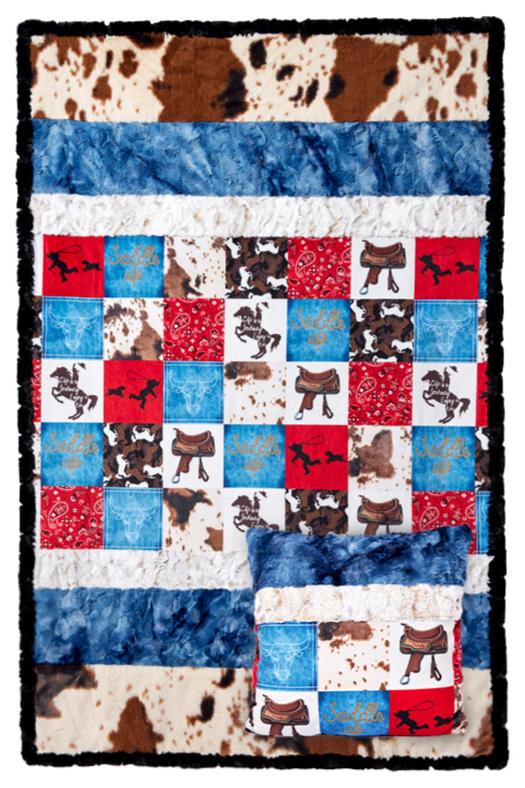 Giddy Up Cuddle® Kit — Poppy Quilt N Sew