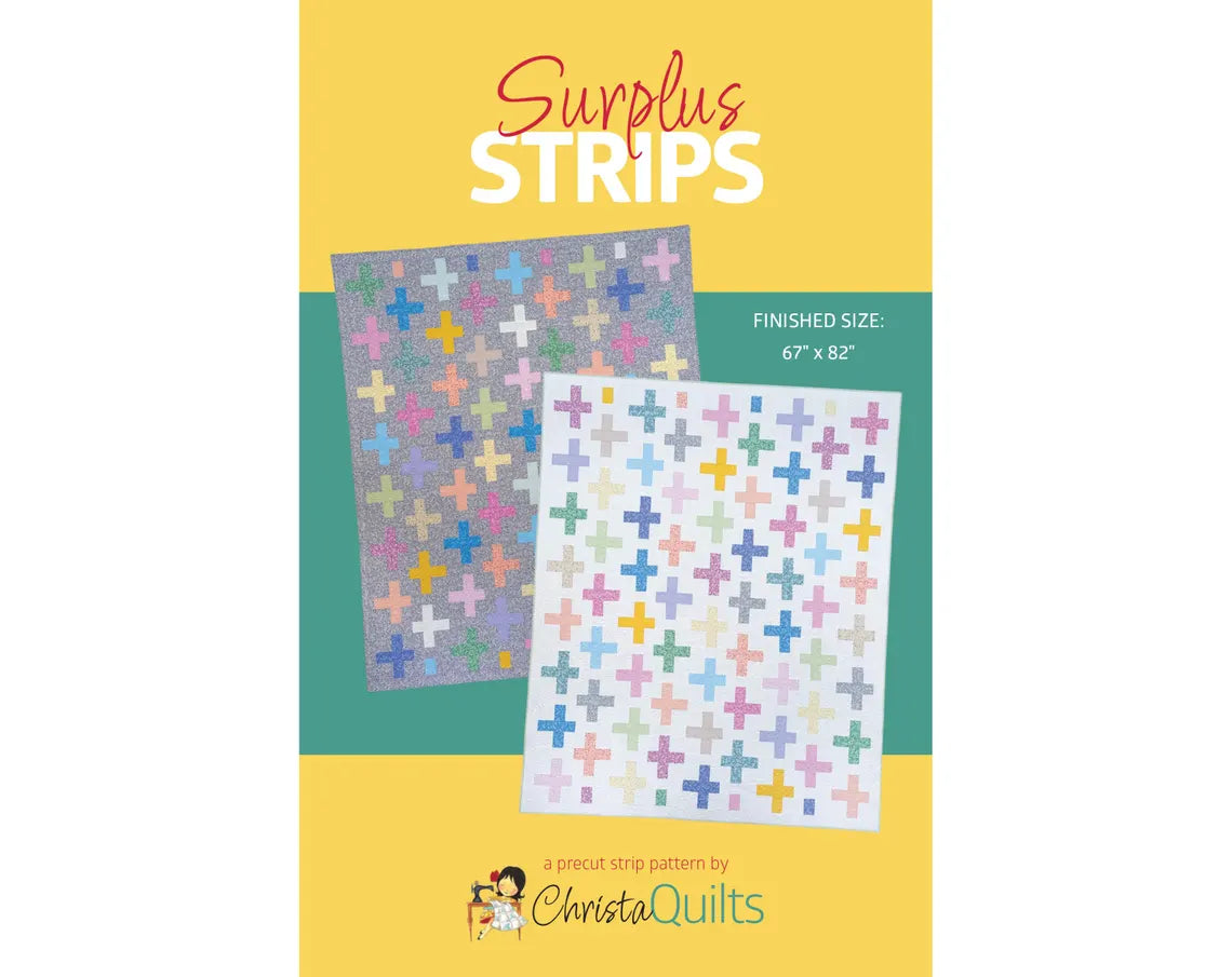 Surplus Strips — Poppy Quilt N Sew